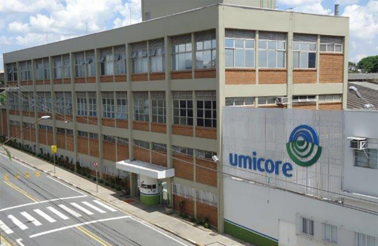 Nossos sites | Umicore Brasil
